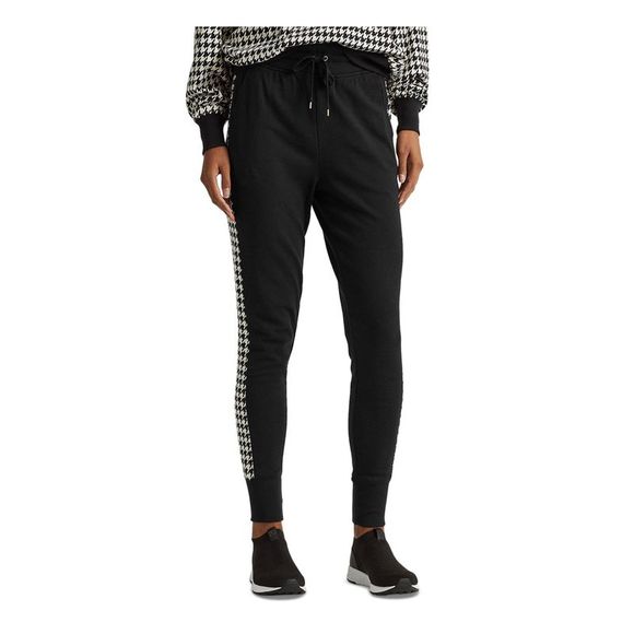Lauren Ralph Lauren | Pants & Jumpsuits | Lauren Ralph Lauren Womens Black Waist Logo Embroidery ...
